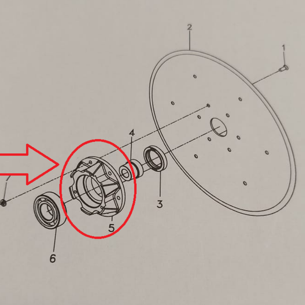Cubo do Disco Duplo do Adubo Plantadeiras Sfil / MF / Valtra Código ...